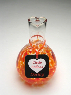 Circle of Friends Vase - Orange - Daring — HandCraft House