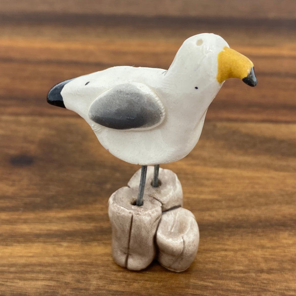 Small ceramic seagull — HandCraft House