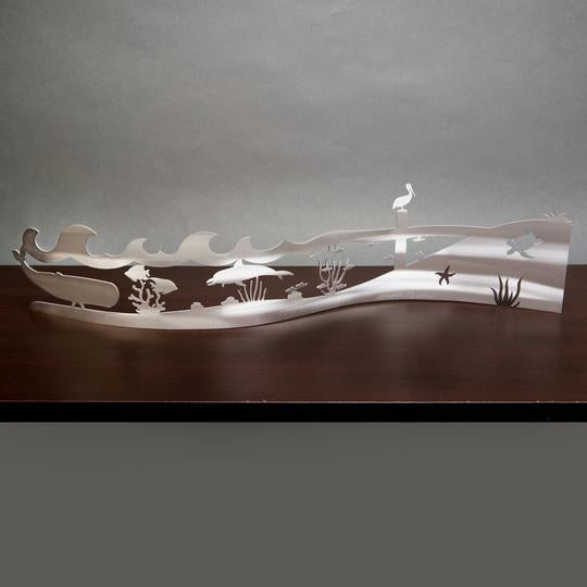 Sculpture - Landscape Wave - Ocean — HandCraft House